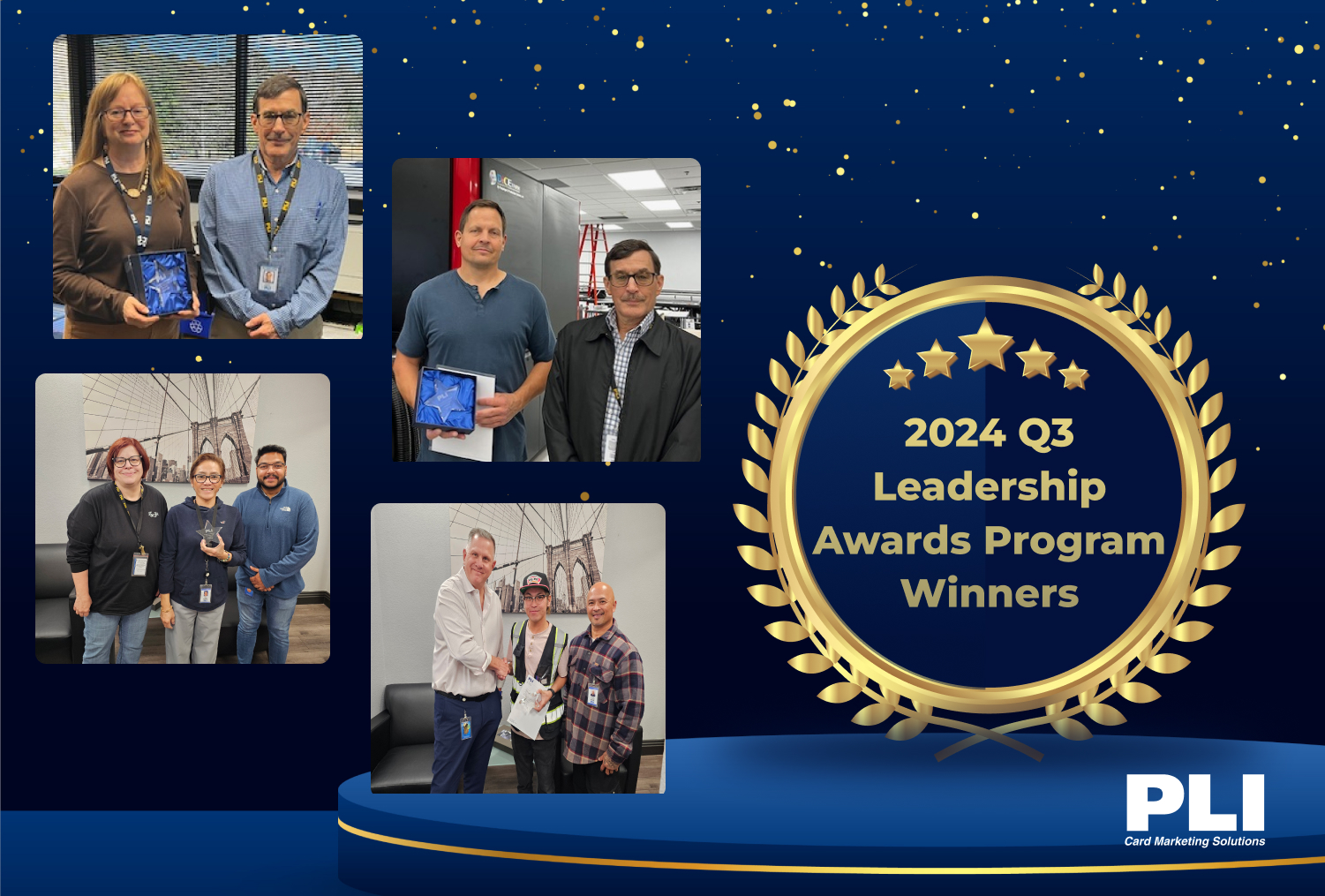 Leadership Awards Program Winners for Q3 2024 - PLI