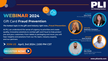 PLI NEW Webinar: Gift Card Fraud Prevention - PLI